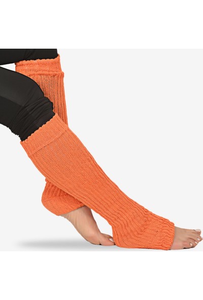 Shocks Tekli Kadın Turuncu Tozluk