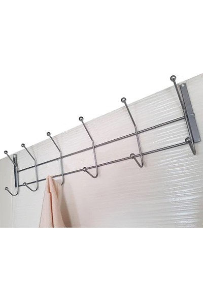 Elmop Misketli Kapı Arkası Askısı 6 Lı