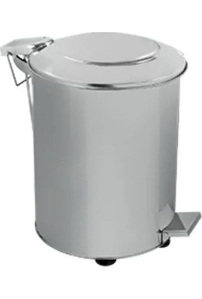 KAYALAR Paslanmaz Çelik Pedallı Çöp Kovası, 50 Litre KAYALAR Paslanmaz Çelik Pedallı Çöp Kovası, 50 Litre