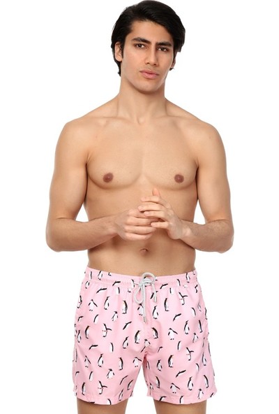 John Frank All Over Erkek Mayo Şort