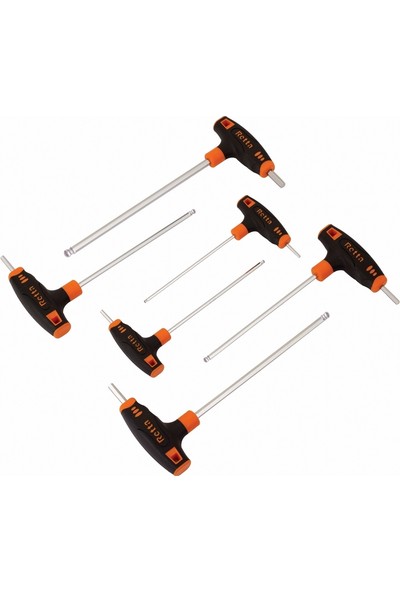 Retta RTB2000 T Saplı Alyan Anahtar Takımı Topbaşlı 6'lı