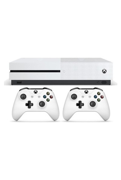Microsoft Xbox One S - 2 Kol 500 GB Konsol Teşhir Ürünü