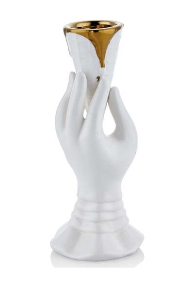 Crearthome Ice Gold Detaylı Dondurma Kulahı 8.2X8.2X19 cm 1JB-2023W Crearthome Ice Gold Detaylı Dondurma Kulahı 8.2X8.2X19 cm 1JB-2023W