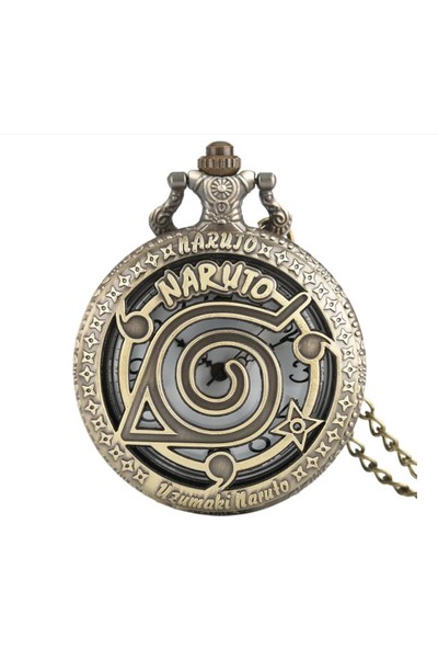 Aksh Naruto Uzumaki Saat Cep Saati Kolye Konoha Quartz Mekanizma Aksh Naruto Uzumaki Saat Cep Saati Kolye Konoha Quartz Mekanizma