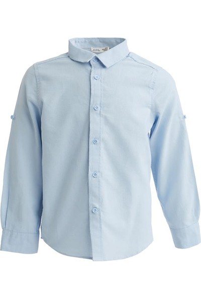 Defacto Erkek Çocuk Basic Uzun Kol Gömlek T1142A621SP