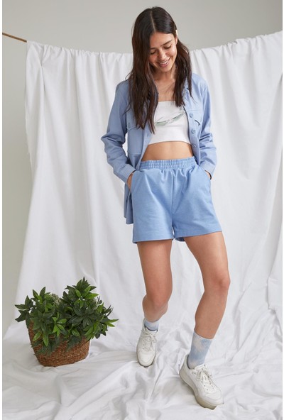 Defacto Coool Beli Lastikli Relax Fit Mini Şort U3357AZ21SP Defacto Coool Beli Lastikli Relax Fit Mini Şort U3357AZ21SP