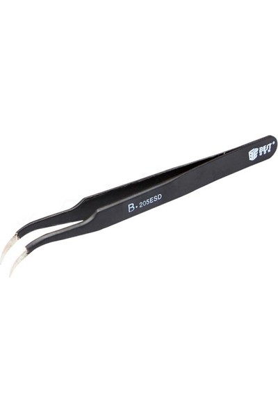 Best BST-205ESD Kavisli Anti Statik Paslanmaz Çelik Cımbız
