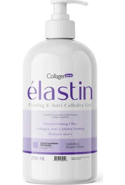 Collagen Forte Elastin Selülit ve Çatlak Karşıtı Jel 250 ml Collagen Forte Elastin Selülit ve Çatlak Karşıtı Jel 250 ml