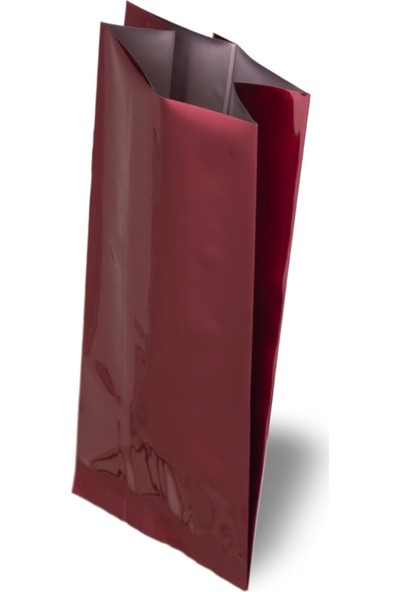 Online Poşet Valfli Bordo Yandan Körüklü Alüminyum Torba 50'li - 7,5X20 cm Online Poşet Valfli Bordo Yandan Körüklü Alüminyum Torba 50'li - 7,5X20 cm