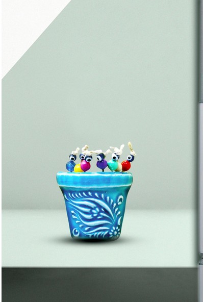 Çinikolik – Çini Seramik 5'li Magnet Seti Çinikolik – Çini Seramik 5'li Magnet Seti