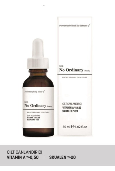 No Ordinary Kırışıklık ve Yaşlanma Karşıtı Nemlendirici Retinol 0,5% Cilt Serumu 30ml No Ordinary Kırışıklık ve Yaşlanma Karşıtı Nemlendirici Retinol 0,5% Cilt Serumu 30ml
