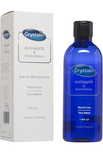 Crystalin 400 ml Dezenfektan + Sprey Başlık