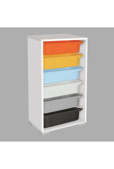 Vip Home Vps-31 Vip Saklama Dolabı Beyaz 6 Küçük Plastik Vip Home Vps-31 Vip Saklama Dolabı Beyaz 6 Küçük Plastik