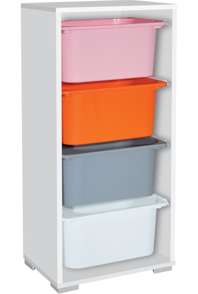 Vip Home Vps-32-1 Vip Saklama Dolabı Beyaz Vip Home Vps-32-1 Vip Saklama Dolabı Beyaz