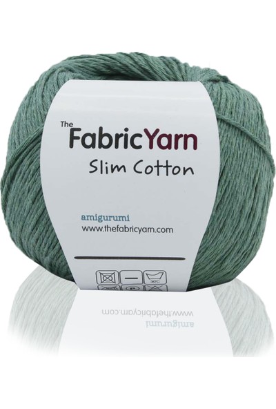 The Fabric Yarn Mentol Yeşil Slim Cotton Ip The Fabric Yarn Mentol Yeşil Slim Cotton Ip