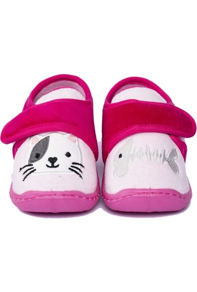 First Step Kedi Nakışlı Panduf