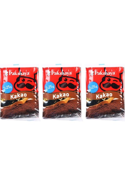 Pakmaya Kakao 50 gr x 3’lü