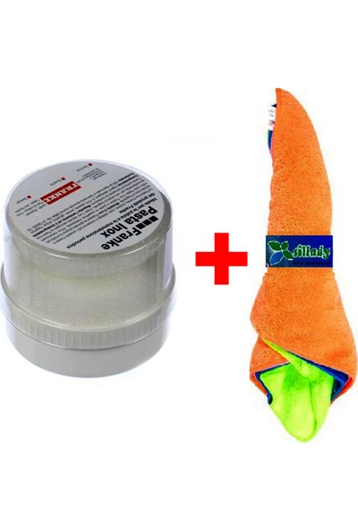 Franke Franke Çelik & Granit Evye Temizlik Pasta Krem + 4' Lü Mikrofiber Bez Franke Franke Çelik & Granit Evye Temizlik Pasta Krem + 4' Lü Mikrofiber Bez