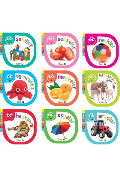 Çocuq Yayınları Ilk Minik Kitaplarım 9'lu Seri