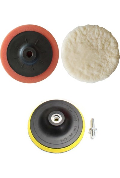 Sinka Pasta Cila Aksesuarları Polisaj Süngeri Bone Cırt Taban Disk Bağlantı Aparat 4 Lü Set Sinka Pasta Cila Aksesuarları Polisaj Süngeri Bone Cırt Taban Disk Bağlantı Aparat 4 Lü Set