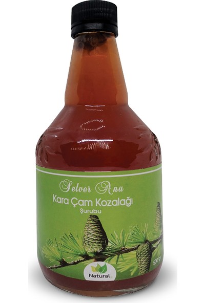 Selver Ana Kara Çam Kozalağı Şurubu 500 ml Selver Ana Kara Çam Kozalağı Şurubu 500 ml