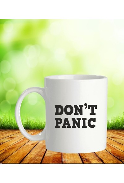 Kardelen Reklam Don't Panic Kupa Bardak Kardelen Reklam Don't Panic Kupa Bardak