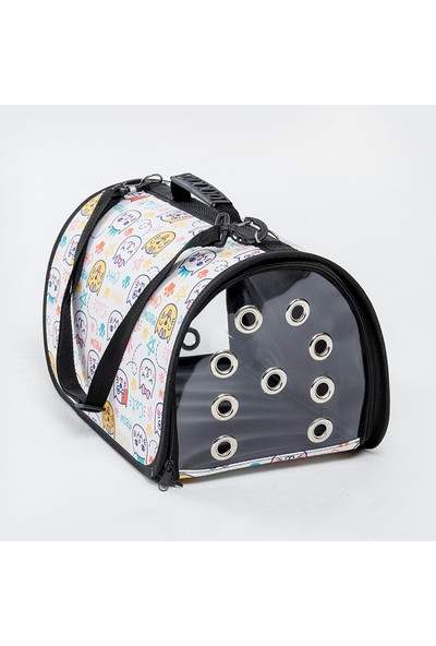 PatiPeti Katlanabilir Desenli Kedi ve Köpek Taşıma Çantası PatiPeti Katlanabilir Desenli Kedi ve Köpek Taşıma Çantası
