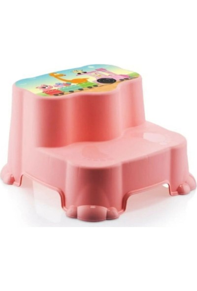 Elavus Pembe Bebek Basamak