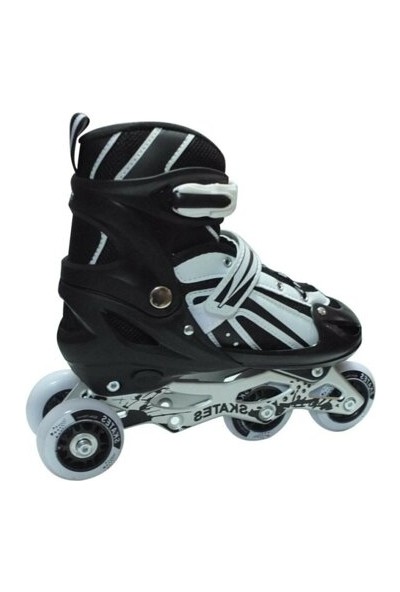 38-41 Numaralı Siyah Işıklı Paten Alıştırma Pateni TT700