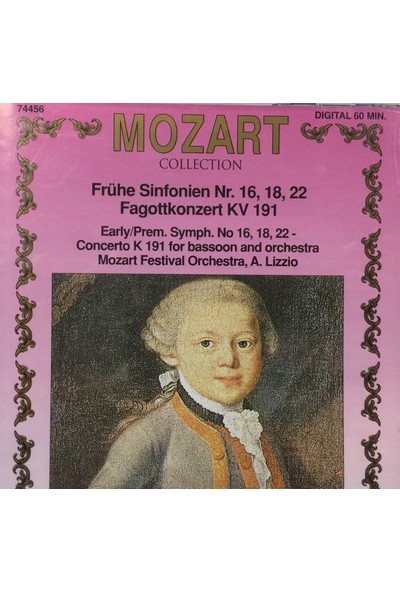 Mozart Collection - Frühe Sinfonien ( CD ) Mozart Collection - Frühe Sinfonien ( CD )