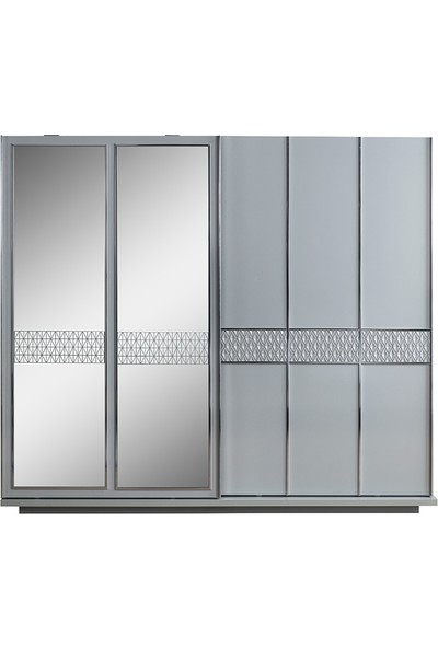 Cadde Yıldız Manas Sürgülü Gardrop