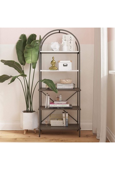 Püff Konsept Püff Oval Kitaplık