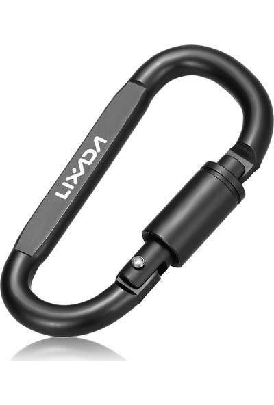 Lixada Alüminyum Alaşım D-Ring Kilitleme Karabina Vidalı