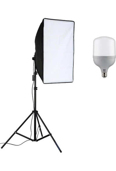 Cazip Shop Video Softbox Sabit Işık Seti Sürekli Işık 50X70 LED Işık Cazip Shop Video Softbox Sabit Işık Seti Sürekli Işık 50X70 LED Işık