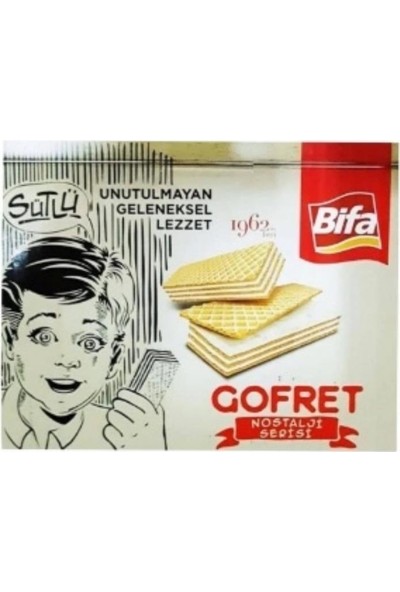 Bifa Sütlü Gofret Nostalji Serisi 1215 gr