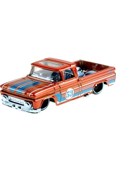 Hot Wheels Mavi ve Parlak Arabalar Custom '62 Chevy Pickup GRR38 Hot Wheels Mavi ve Parlak Arabalar Custom '62 Chevy Pickup GRR38