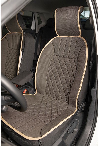 Space Elegance 2'li Minder Koyu Bej