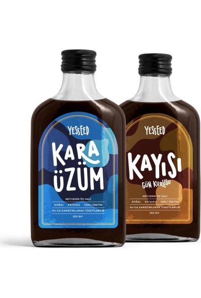 Yesseed 2'si 1 Arada Kara ve Üzüm Kayısı