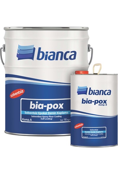 Bianca Bia-Pox – Solventsiz Epoksi Zemin Kaplama 2,5kg