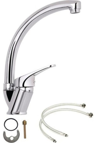 Armilla Armatür Armilla Sıcak Soğuk Çift Su Girişli Mix Kuğu Mutfak Eviye Banyo Lavabo Musluğu Çeşmesi Bataryası Armilla Armatür Armilla Sıcak Soğuk Çift Su Girişli Mix Kuğu Mutfak Eviye Banyo Lavabo Musluğu Çeşmesi Bataryası