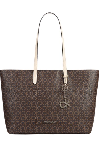 Calvin Klein Kadın Calvin Klein Shopper Md Kadın Omuz Çantası K60K607427 Calvin Klein Kadın Calvin Klein Shopper Md Kadın Omuz Çantası K60K607427