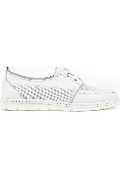 Ziya Kadın Deri Ayakkabı 11155 2737 Beyaz Ziya Kadın Deri Ayakkabı 11155 2737 Beyaz