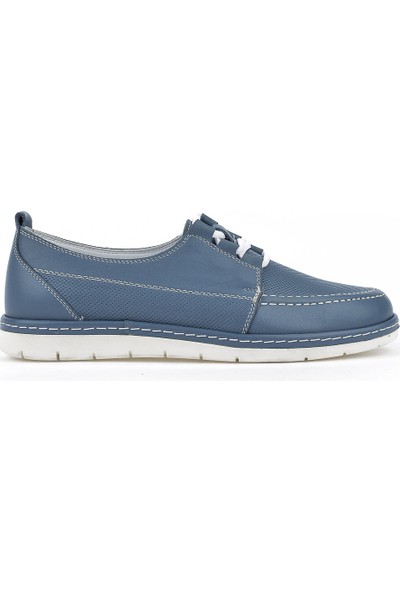 Ziya Kadın Deri Ayakkabı 11155 2737 Kot Mavi Ziya Kadın Deri Ayakkabı 11155 2737 Kot Mavi