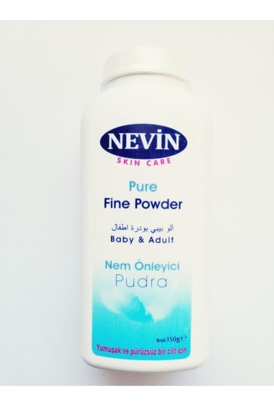 Nevin Bebek Pudrası Nem Önleyici 150 gr Nevin Bebek Pudrası Nem Önleyici 150 gr