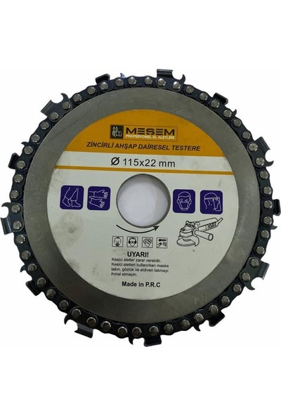 Meşem 929 115 mm Zincirli Ahşap Testeresi