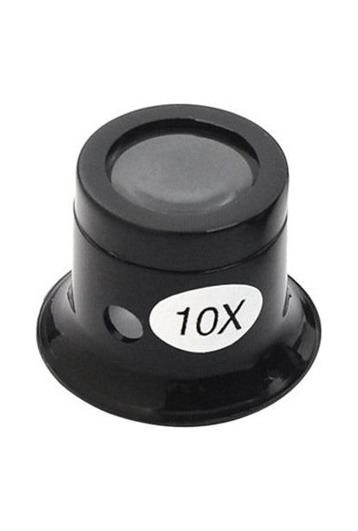 Profisher Lüp Büyüteç 10X Monoküler Kuyumcu Saatçi Göz Lens Profisher Lüp Büyüteç 10X Monoküler Kuyumcu Saatçi Göz Lens