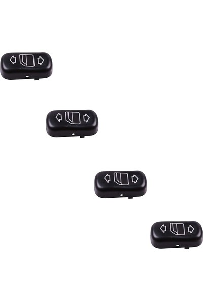Alpha Auto Part 4 Adet Mercedes C Class W202 1994-2000 Için Cam Düğmesi Kapağı Alpha Auto Part 4 Adet Mercedes C Class W202 1994-2000 Için Cam Düğmesi Kapağı
