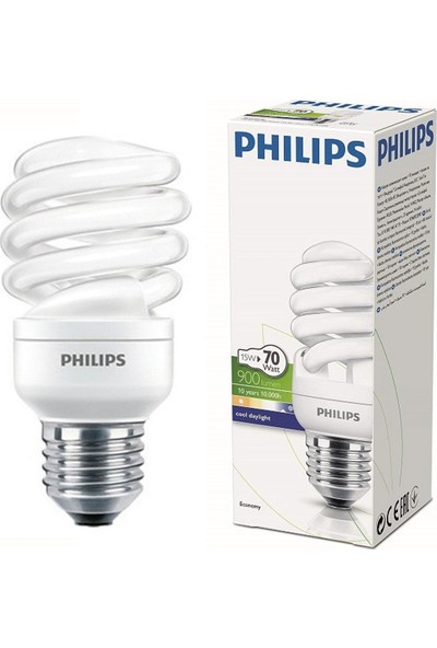 Philips 5 Adet Philips 15W (70W) Tasarruflu Ampul Lamba Beyaz Işık E27 900 Lümen Philips 5 Adet Philips 15W (70W) Tasarruflu Ampul Lamba Beyaz Işık E27 900 Lümen