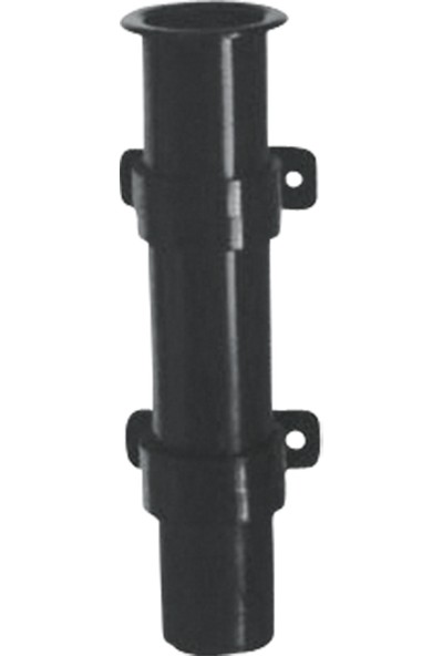 Nuova Rade Rod Holder, Plastic, Sidemount, Ø40MM H.225MM, Black Nuova Rade Rod Holder, Plastic, Sidemount, Ø40MM H.225MM, Black