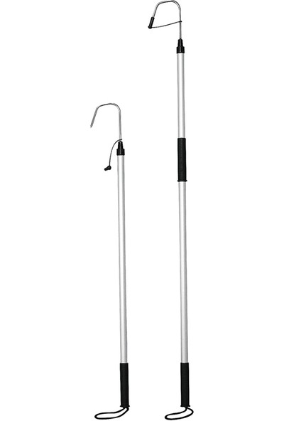 Nuova Rade Gaff Alum. Ø25MM, L.1370MM, Ø8mm x W.100MM Hook Nuova Rade Gaff Alum. Ø25MM, L.1370MM, Ø8mm x W.100MM Hook